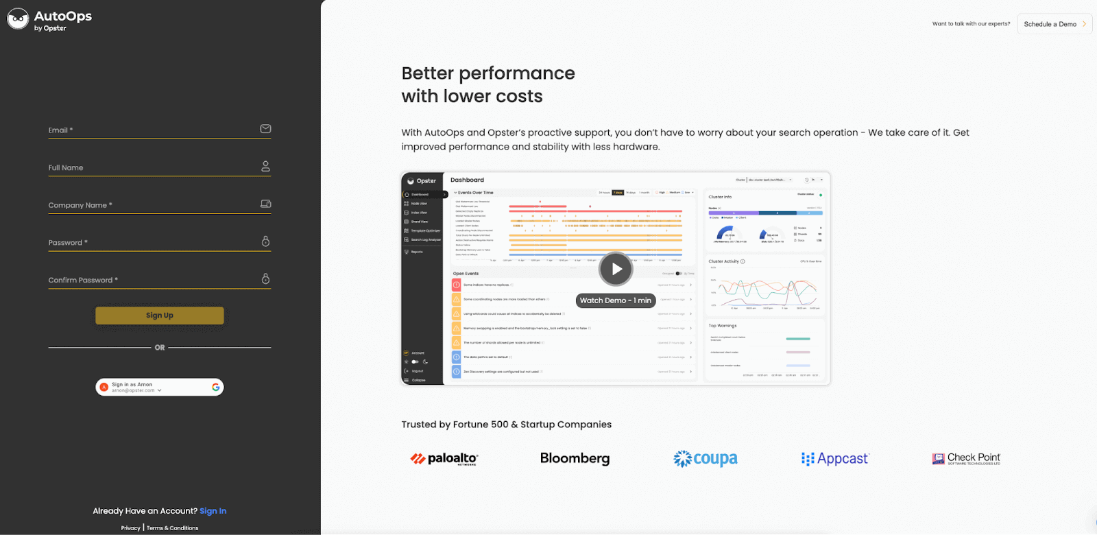 Opster AutoOps Installation Guide